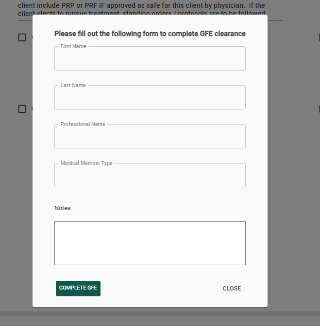 How to process a Good Faith Examination (GFE) as a clearing provider ...